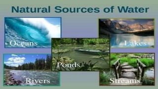 natural resources- water-presentation | PPTX | Chemistry | Science