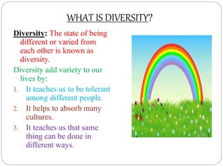 6th std social science c 1 understsnding diversity.. navya rai | PPTX