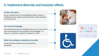 6 tips for building a diverse and inclusive workplace | PDF