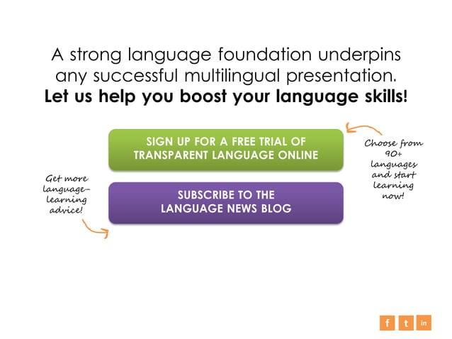 6 Must-Know Tips for Giving a Presentation in a Foreign Language | PDF