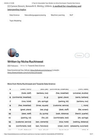 6 Tips for Interpretable Topic Models _ by Nicha Ruchirawat _ Towards ...