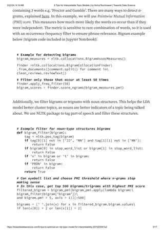6 Tips for Interpretable Topic Models _ by Nicha Ruchirawat _ Towards ...