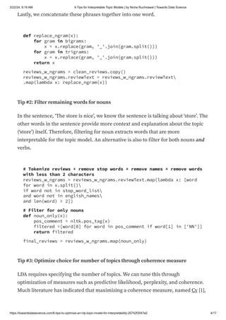 6 Tips for Interpretable Topic Models _ by Nicha Ruchirawat _ Towards ...