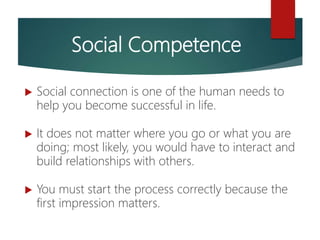 6 tips to become social competence | PPT