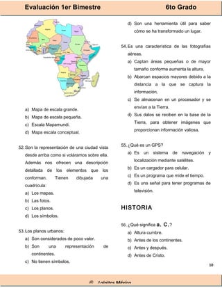 6to grado bloque 1 | PDF | Descarga Gratuita