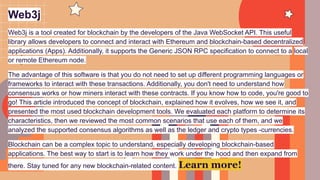 6 Tools You Should Know as a Blockchain Developer. .pdf