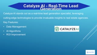 6 Top Real Estate Managed Analytics Service Providers.pptx