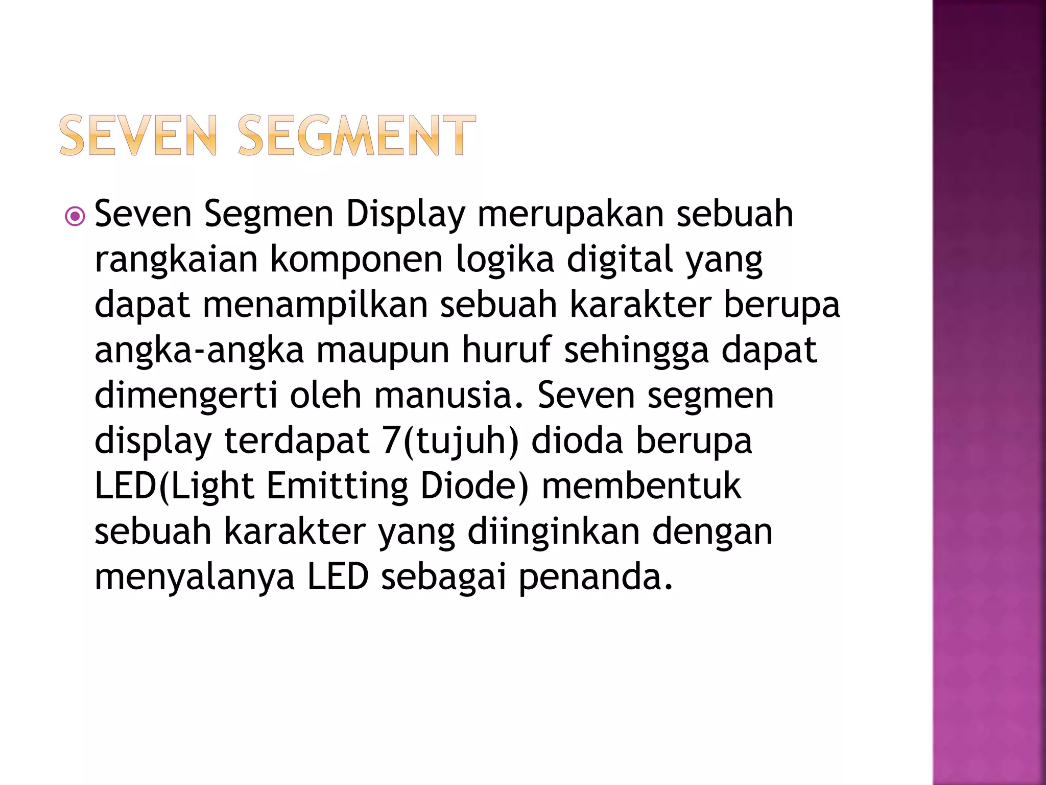 6 to seven segment | PPTX