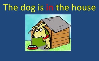 6tos prepositions of place example | PPT