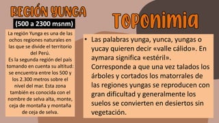 6TO TEMA 7 DE GEOGRAFIA - CHALA Y YUNGA.pptx