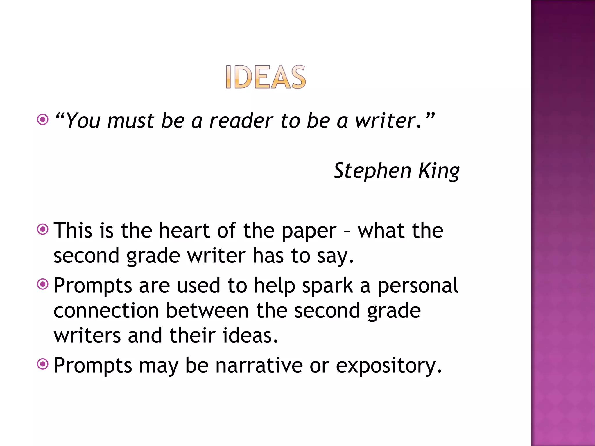 6 traits writing program | PPT