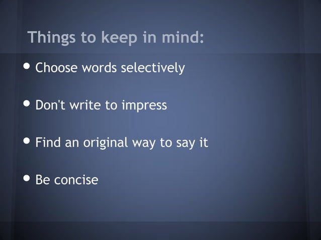 6 trait writing - Word Choice | PDF