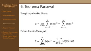 6 Transformasi Fourier Waktu Diskret.pdf