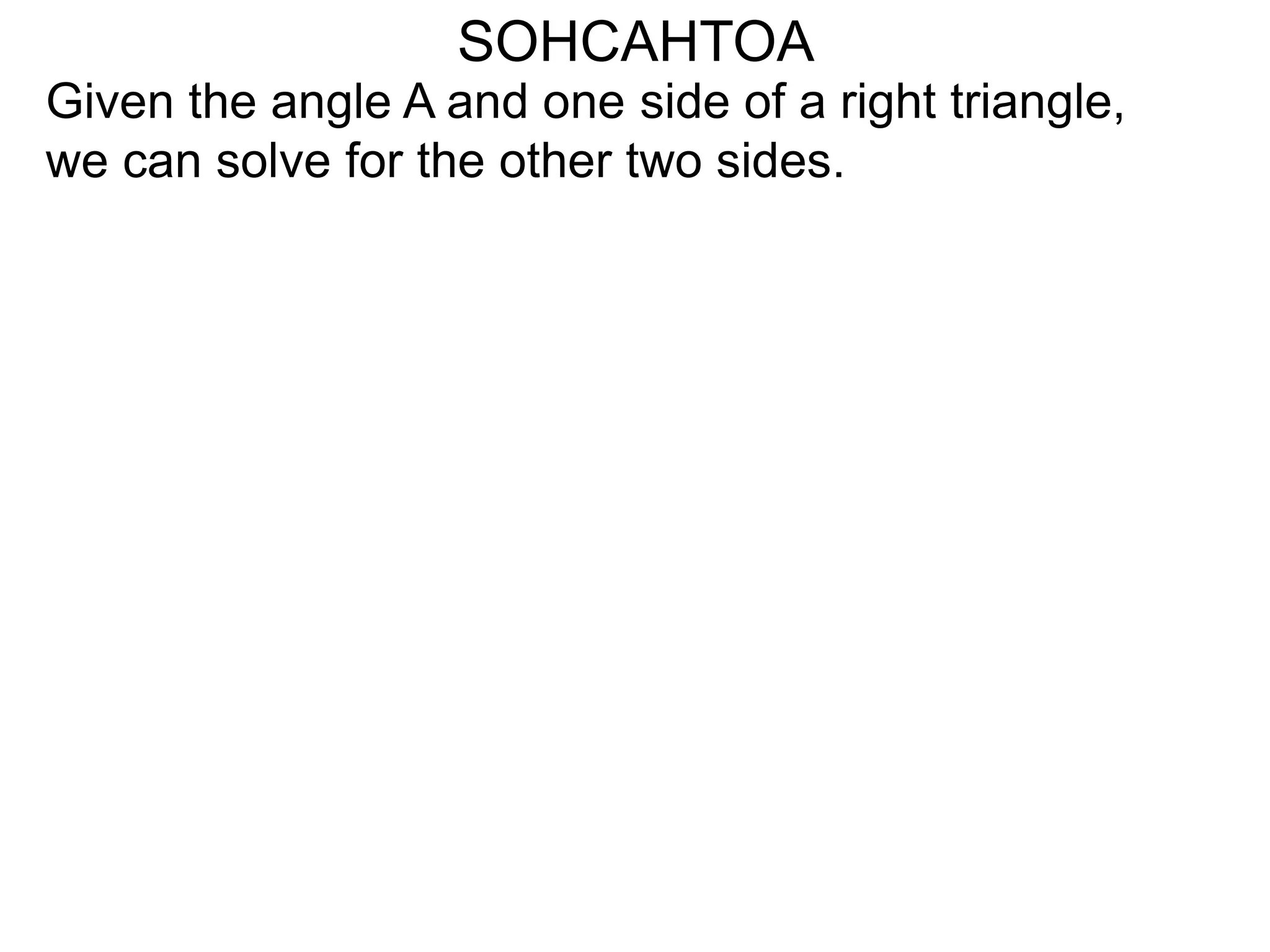 6 trigonometric functions sohcahtoa-nat | PPTX