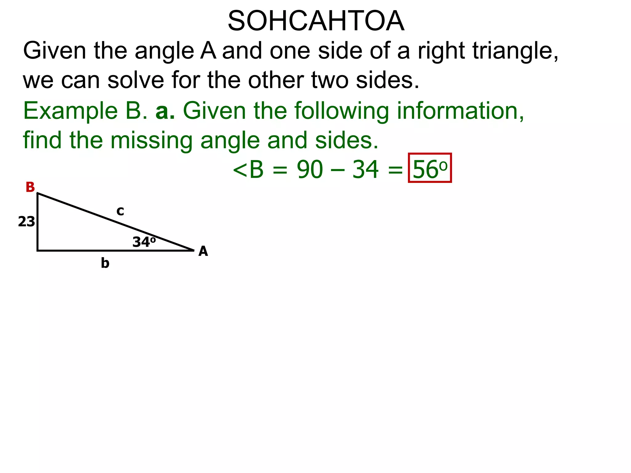 6 trigonometric functions sohcahtoa-nat | PPTX