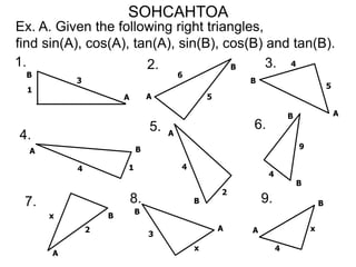 6 trigonometric functions sohcahtoa-nat | PPTX