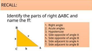 Illustration of Six TRIGONOMETRIC RATIOS.pptx