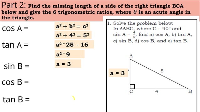 Illustration of Six TRIGONOMETRIC RATIOS.pptx