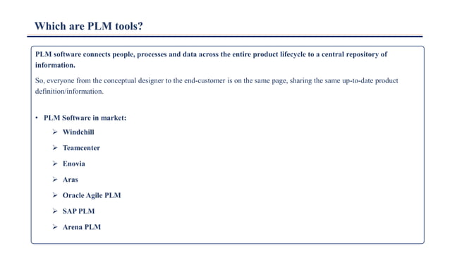 6 Trng2_PLM&Windchill_Overview.pdf | Technology & Computing