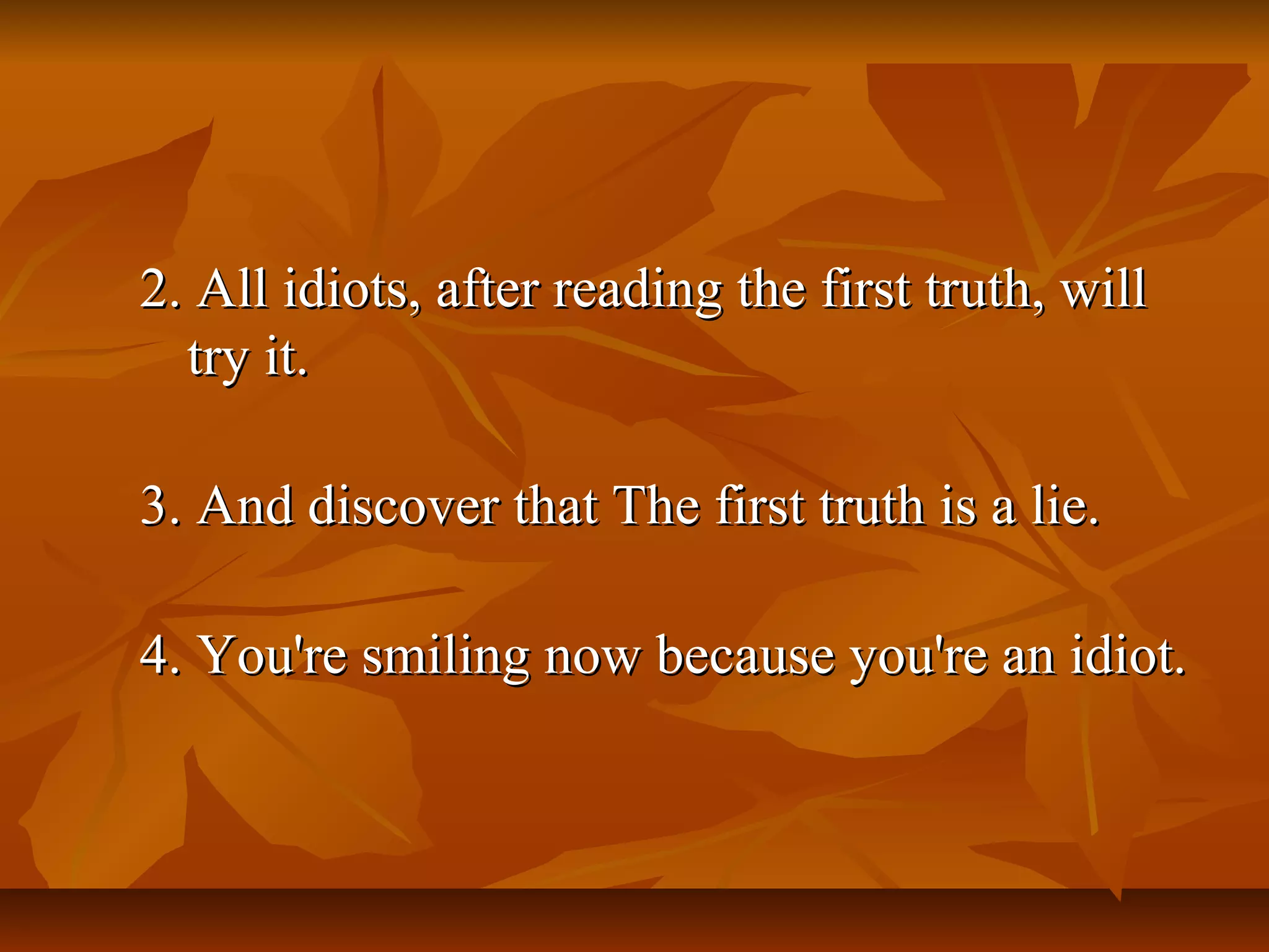 6 truths of life | PPT
