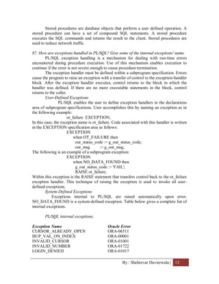 Rdbms concepts | PDF