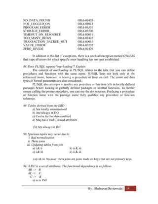 Rdbms concepts | PDF