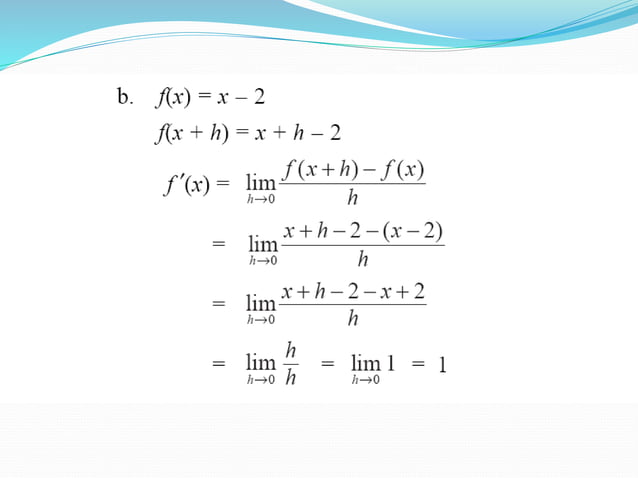 turunan (kalkulus) | PPTX
