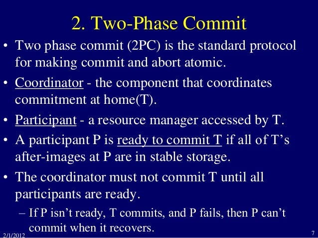 6 two phasecommit