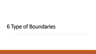 6 Types of Personal Boundaries | PPT