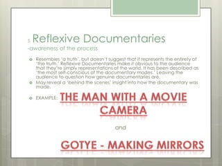 Modes of Documentary | PPT