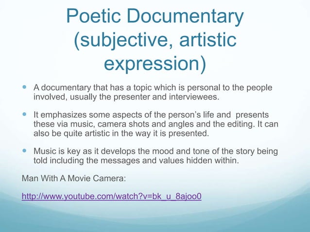 Styles of Documentary | PPT