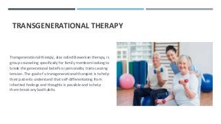 6 Types of Family Therapy Techniques & Counseling Methodologies | PPTX