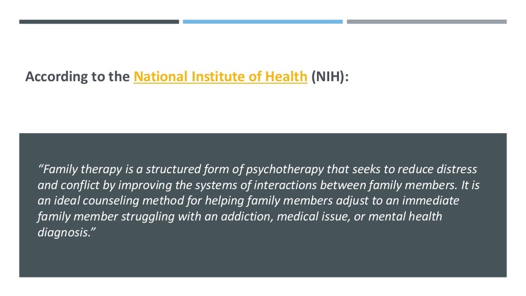 6 Types of Family Therapy Techniques & Counseling Methodologies | PPTX
