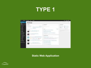 6 types of web application development | PPTX