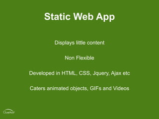 6 types of web application development | PPTX