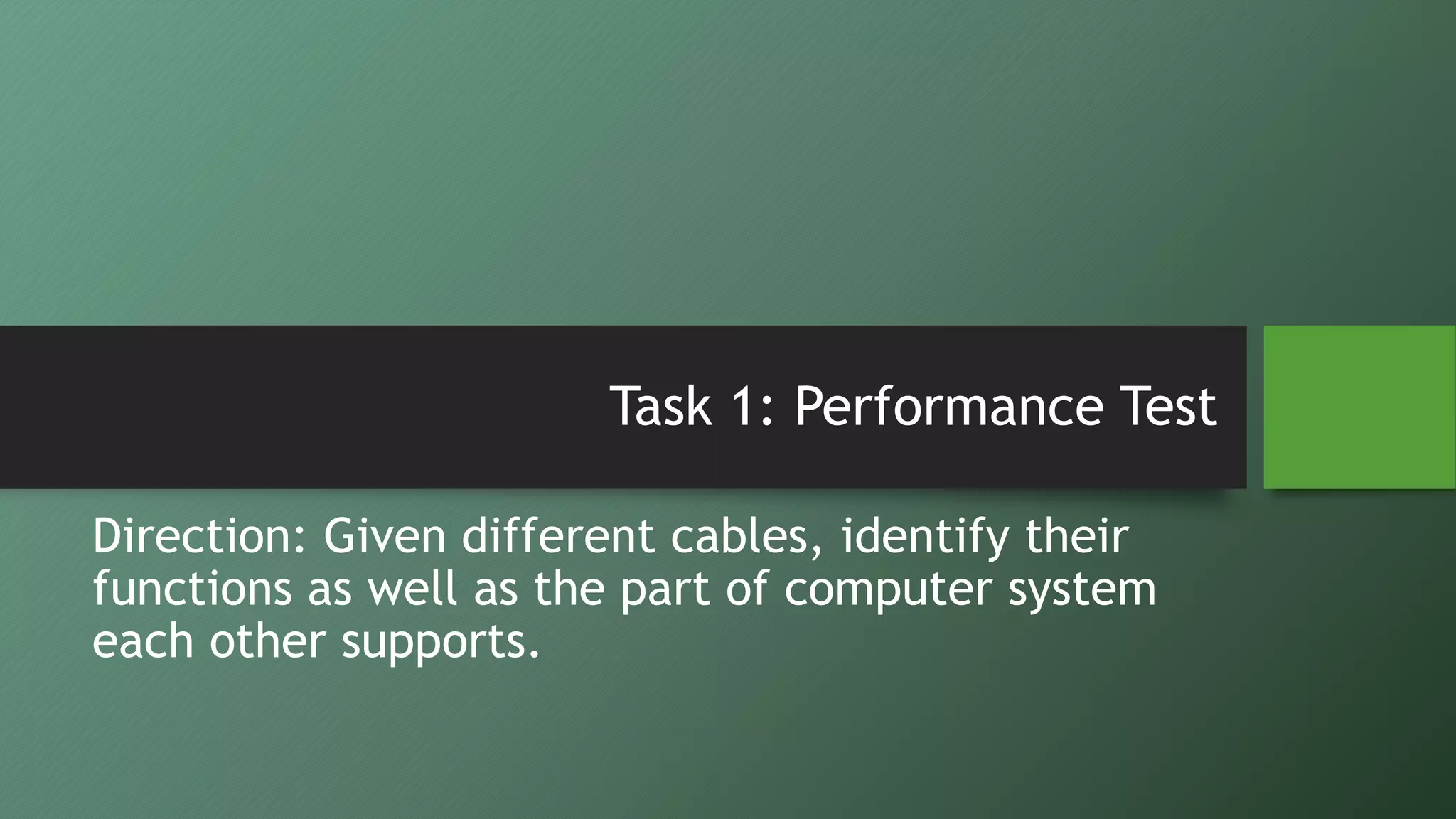 understanding the computer system | PPTX