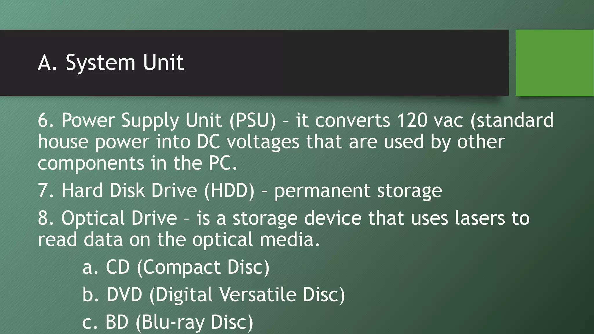 understanding the computer system | PPTX