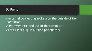 understanding the computer system | PPTX