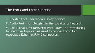 understanding the computer system | PPTX