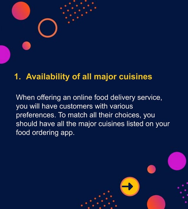 6 Unmissable Features of a User-Friendly Food Delivery App | PDF | Business | Business and Finance