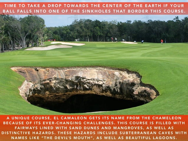 Stephen Geri: 6 Unusual Golf Courses | PPT