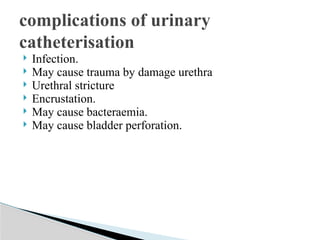 (6) Urinary Catheterisatibedroom. dr. Raafat Al-Awadhi.pptx | First Aid ...