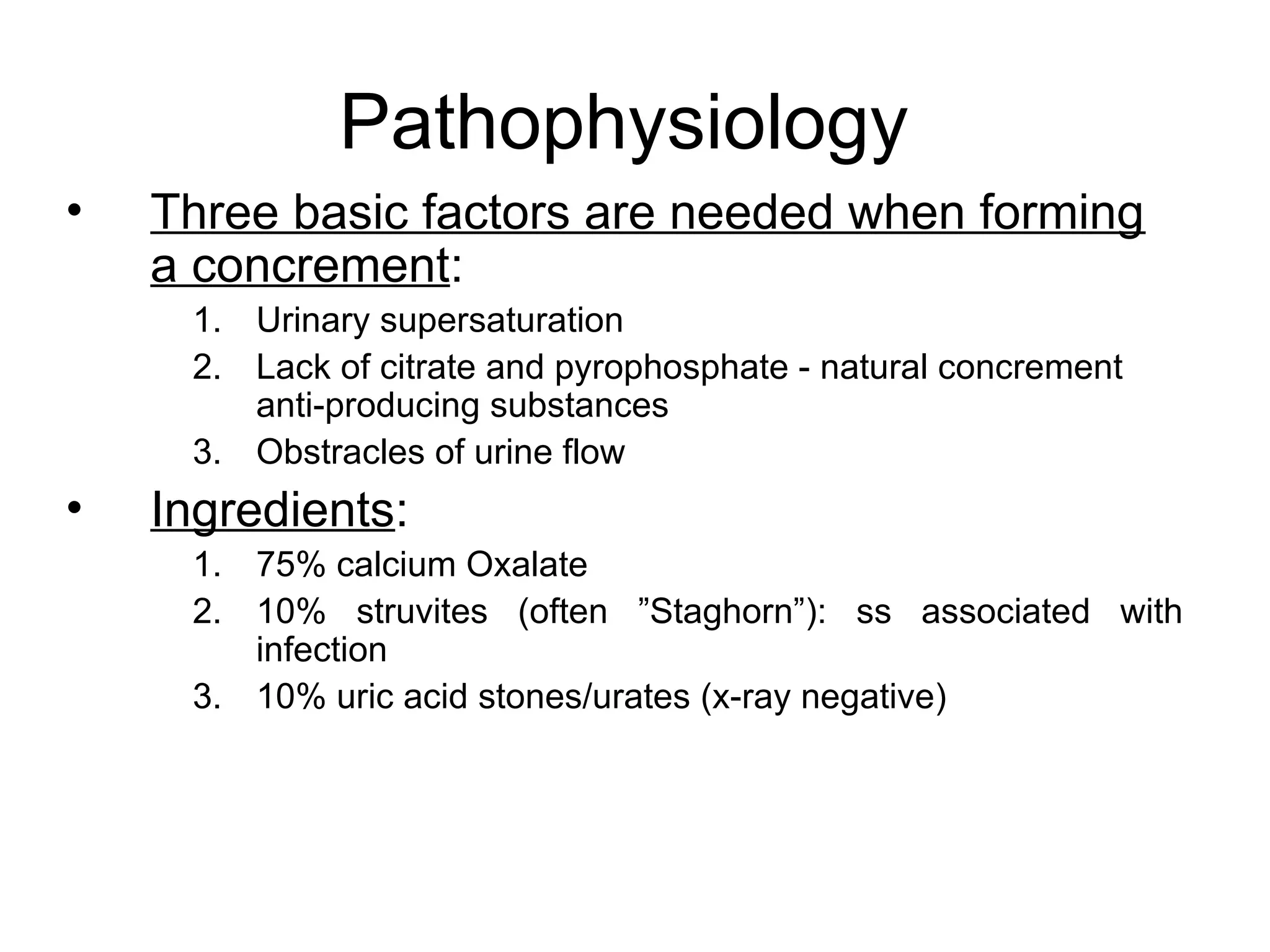 Urinary tract stone disease , urolithiasis | PPT
