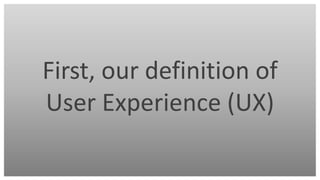 User Experience fundamentals: 6 questions to ask yourself | PPT
