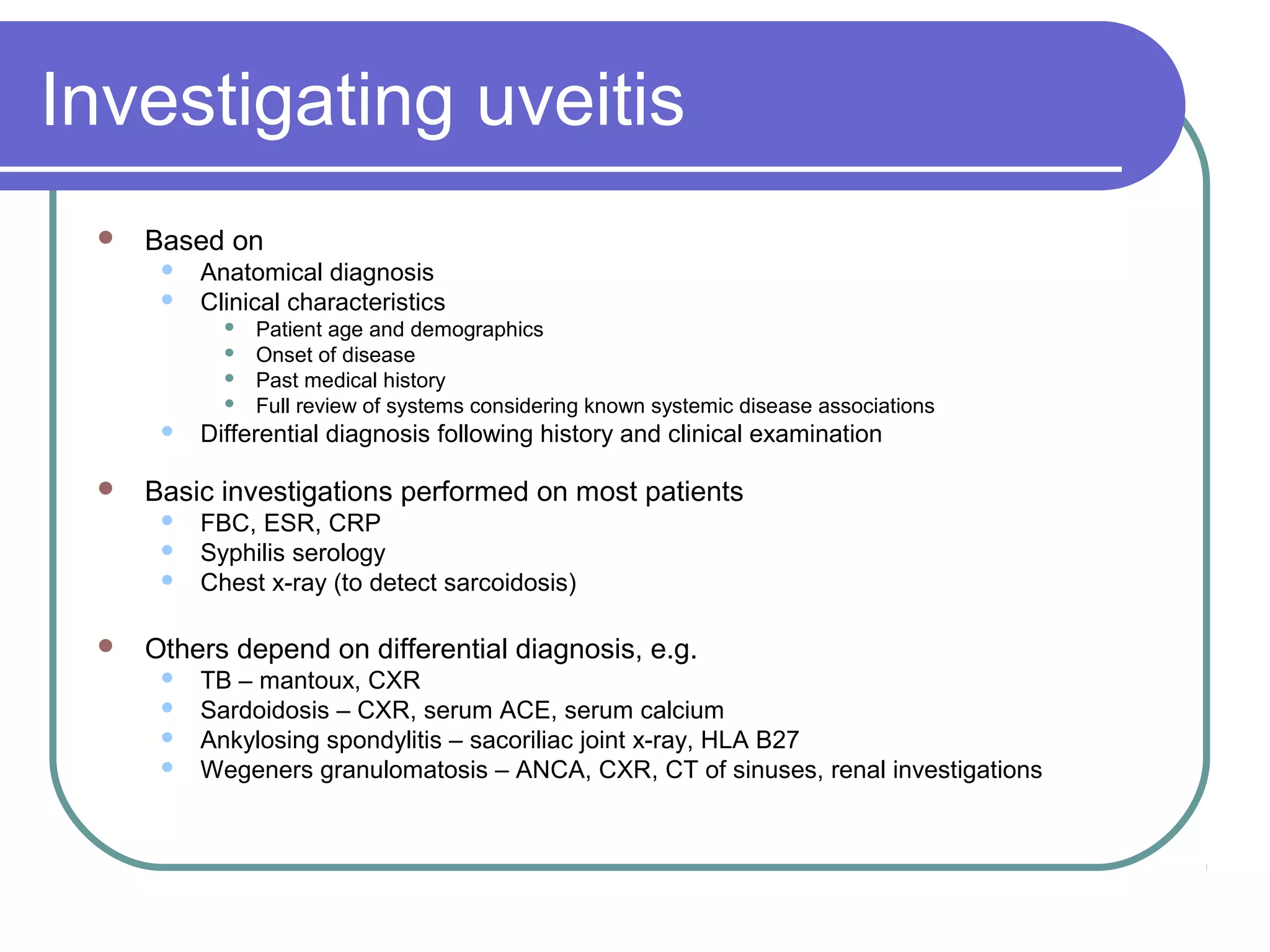 Uveitis | PPT