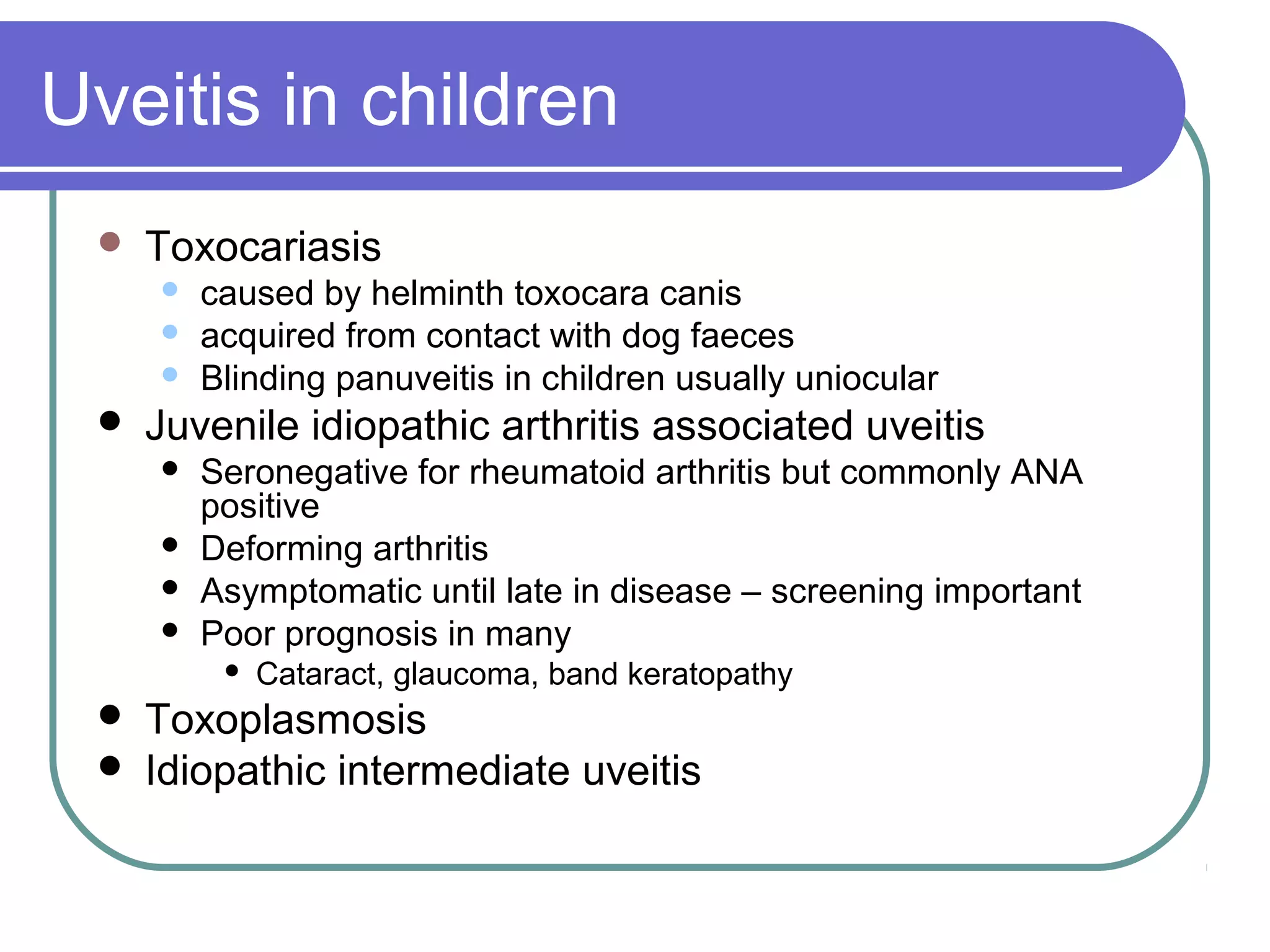 Uveitis | PPT