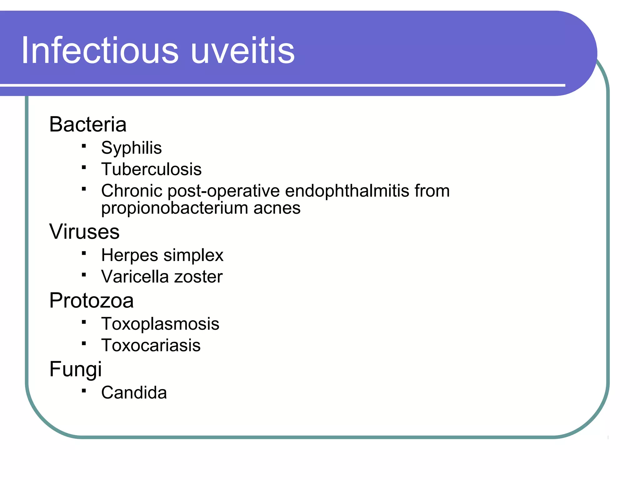 Uveitis | PPT