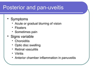 Uveitis | PPT | Eye and Vision Conditions | Diseases and Conditions