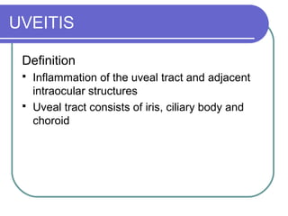 Uveitis | PPT | Eye and Vision Conditions | Diseases and Conditions