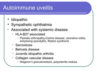 Uveitis | PPT | Eye and Vision Conditions | Diseases and Conditions